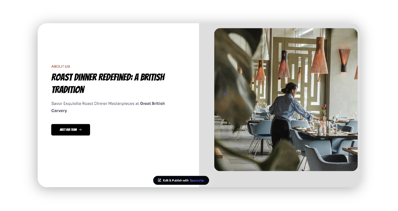 Introductie van Spaceship’s nieuwe AI Website Builder