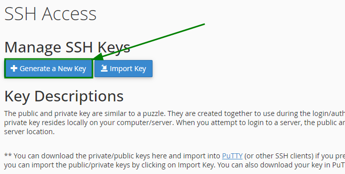 How to enable SSH access and connect to your hosting account Securely