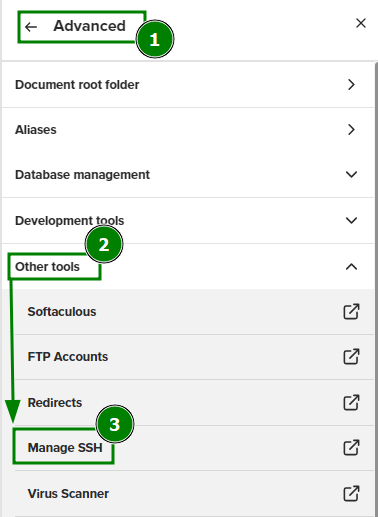 How to enable SSH access and connect to your hosting account Securely