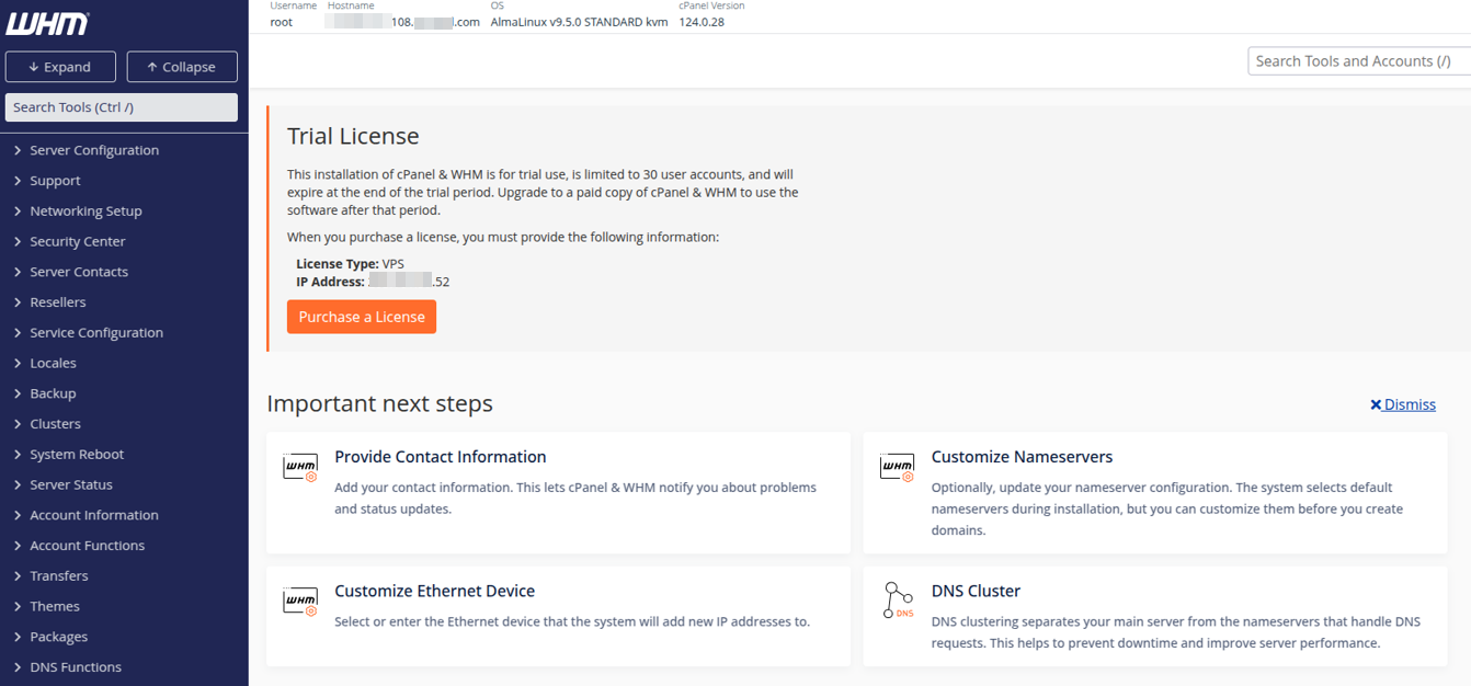 How to register and activate a cPanel license (step-by-step guide)