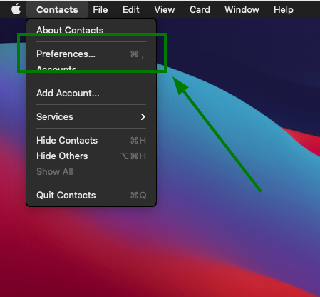 How to Add Spacemail Address Book to Apple Contacts via CardDAV
