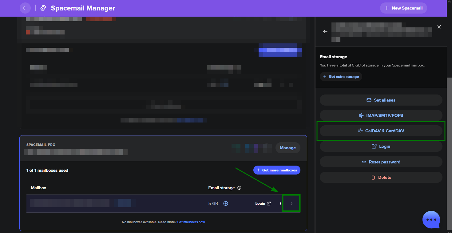 How to Set Up Spacemail Address Book in Thunderbird via CardDAV