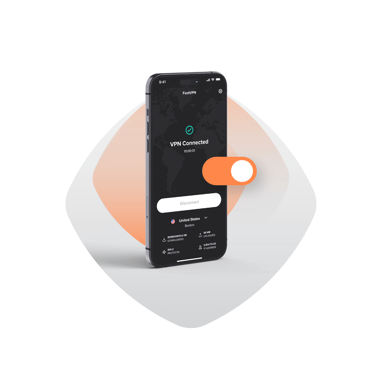 FastVPN: Private VPN Service for Secure Browsing in 50+ Locations