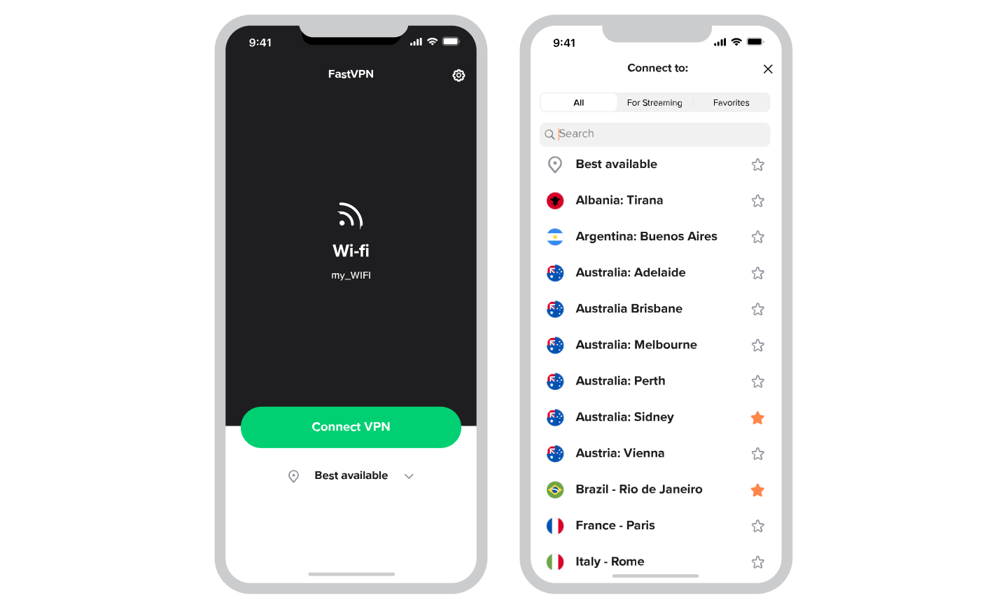 FastVPN: Private VPN Service for Secure Browsing in 50+ Locations